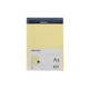 Signature A4 Yellow Lined Notepads Set of 5 Premium Quality
