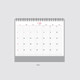 Day By Day 18 months Desk Calendar - Functional Planning