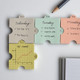 Plepic Puzzle Index Sticky Notepad: Organize with Fun!