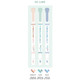 Dual Line Double Ended Color Pen Set: Write & Highlight!