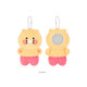 Kakao Friends Boucle Mirror Ball Chain Keyring Keychain