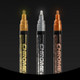 Chrome Paint Marker 3 Pens Pack: Pro-Grade Metallic Shine