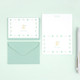 Letterpress Mini Cards - Small Note Set with Envelopes