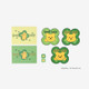 Cute Shape Cards | My Buddy Set 01-04 | Gift & Home Decor