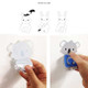 Nothing product Animal nothing adhesive tape hanger - fallindesign