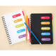 2young Small wirebound lined notebook with color index tab ver.2