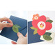 Minibus Breezy windy blooming thank you message card - fallindesign