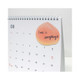 Gipbmm Peach sticky memo notes 20 sheets - fallindesign