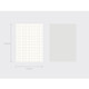 SOSOMOONGOO Spring feelings medium grid and plain notepad