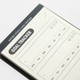 Iconic Weekly goal tracker sticky notepad - fallindesign