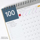Gunmangzeung 2019 Worldwide spiral desk monthly calendar