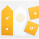 2NUL Colorful message card set of 5 - Fallindesign.com