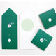 2NUL Colorful message card set of 5 - Fallindesign.com