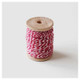 Dailylike Twine cotton string - Red with white stripe 25yd
