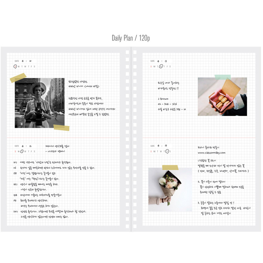 2016 Ardium Wirebound spring journal diary - fallindesign.com