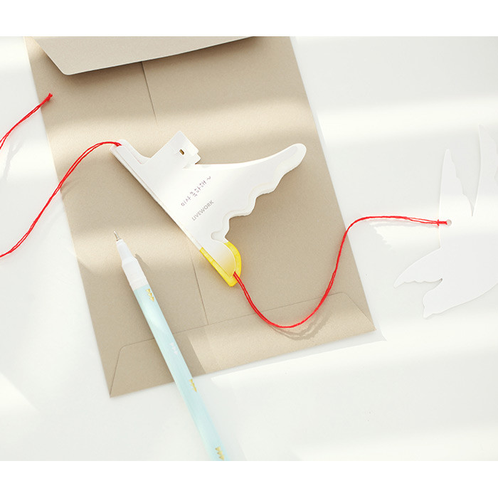 Livework Paper mobile card with envelope set - Fly away