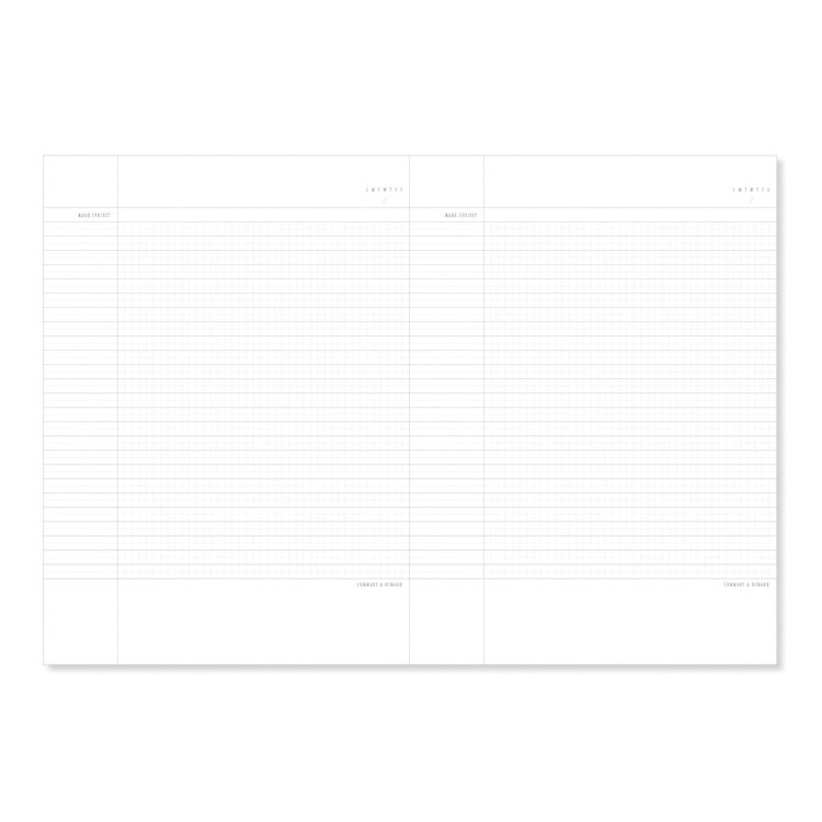 Second Mansion Colorful B5 size grid-lined class notebook ver2
