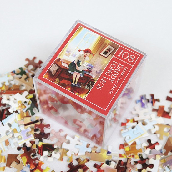 Indigo Fairy tale 108 piece jigsaw puzzle - Daddy long legs