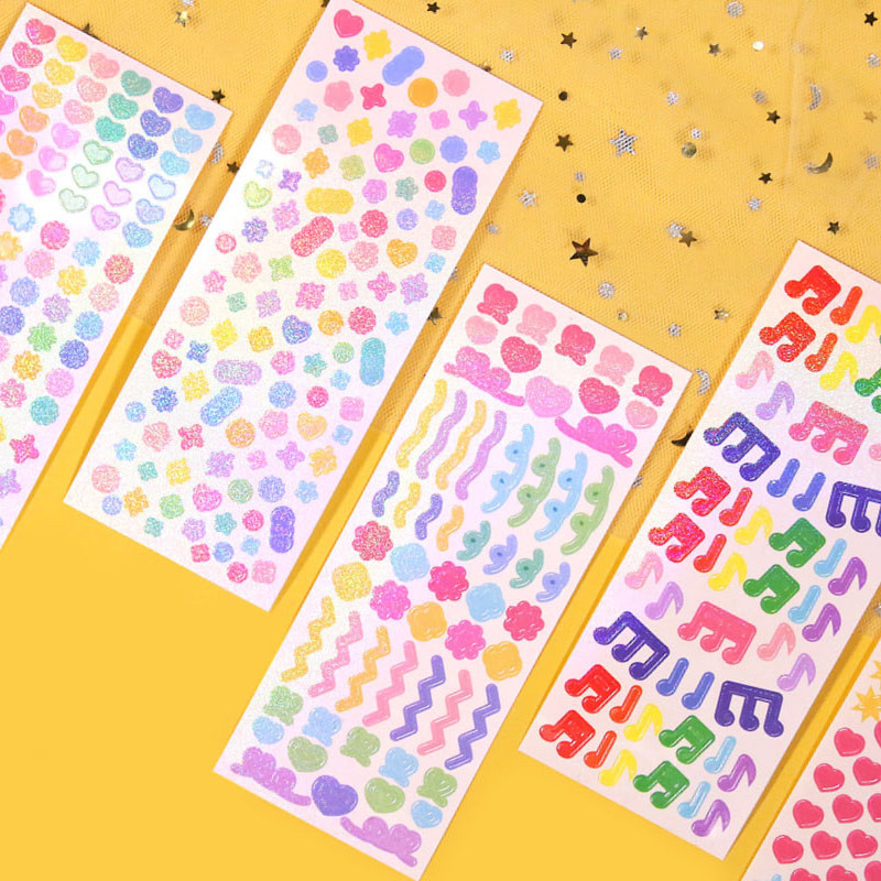 Wanna This Ddung phabet pastel Alphabet letter sticker