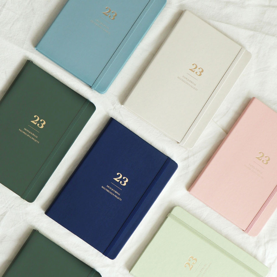 O-check 2023 Mon Journal A5 Dated Weekly Diary Planner