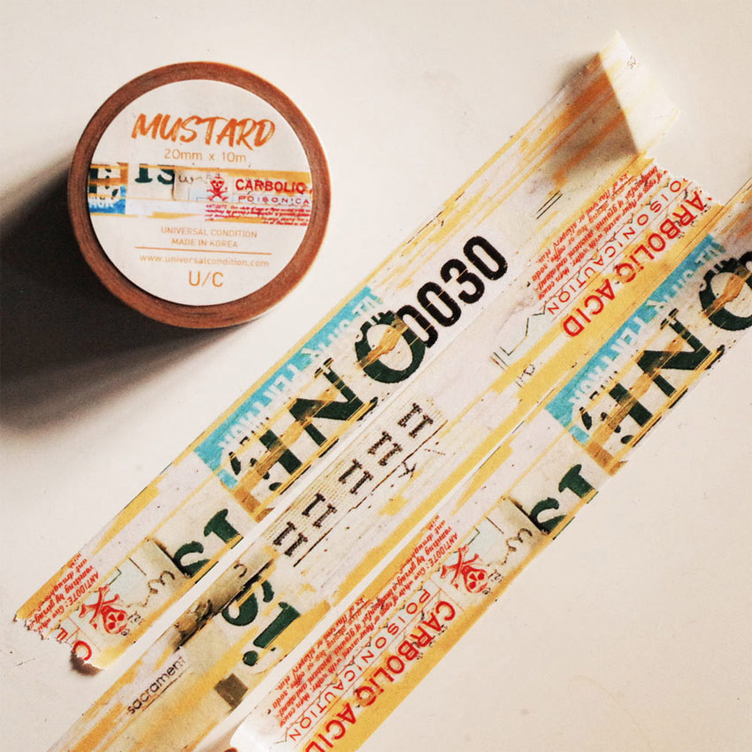 UNIVERSAL CONDITION Label paper masking tape