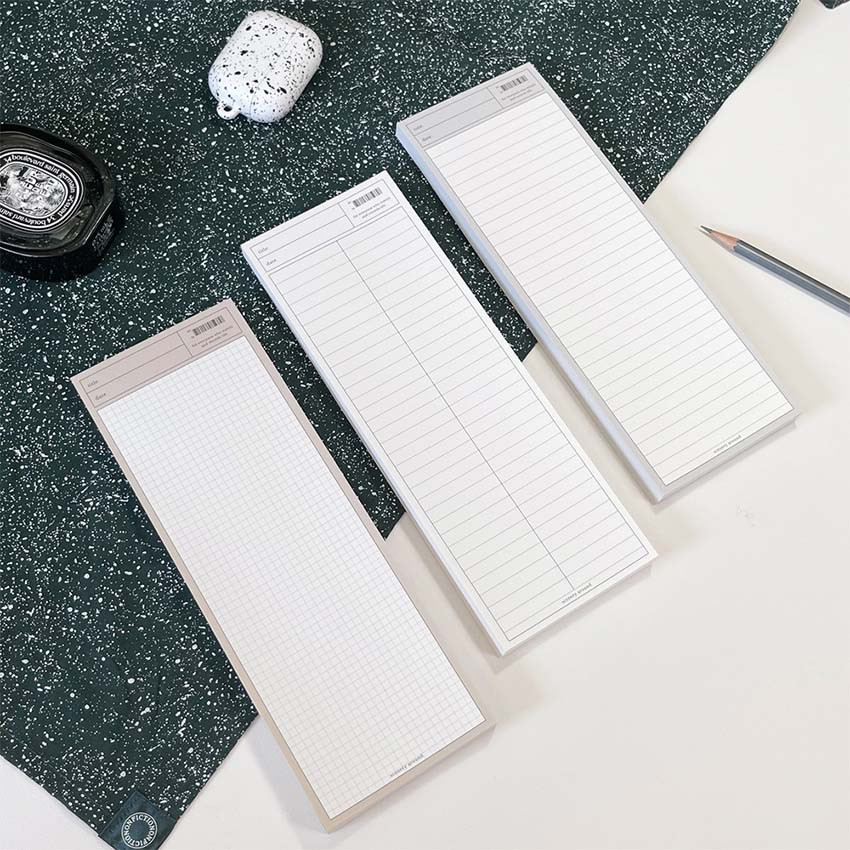 Spring A5 Lined Grid Notepad Cute Korean Stationery