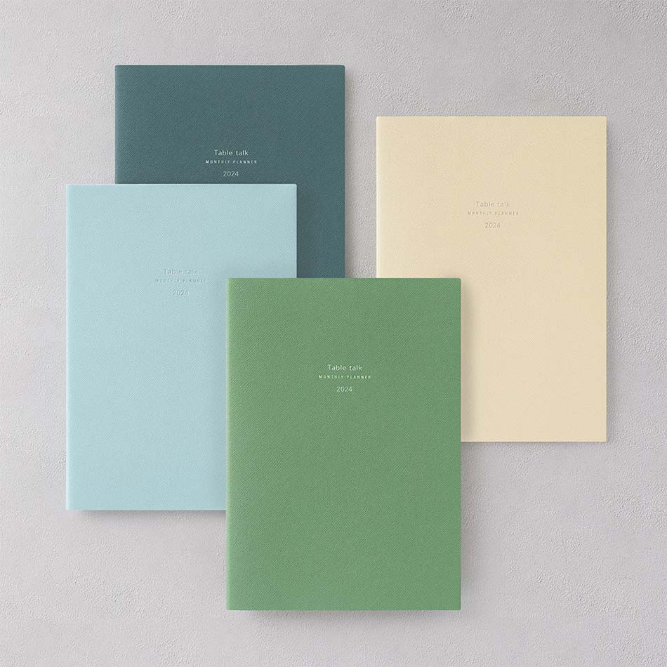 2024 Table Talk B5 Dated Monthly Planner Diary Scheduler