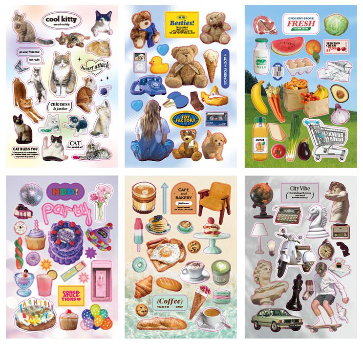 Wanna This Small Object Removable Sticker Pack