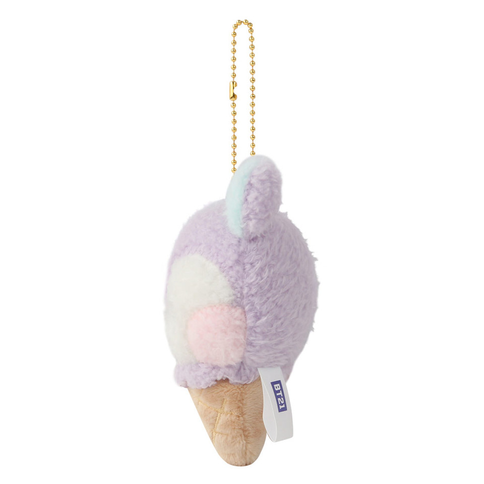 BT21 Minini Chimmy Ice Cream Plush Keyring Keyclip