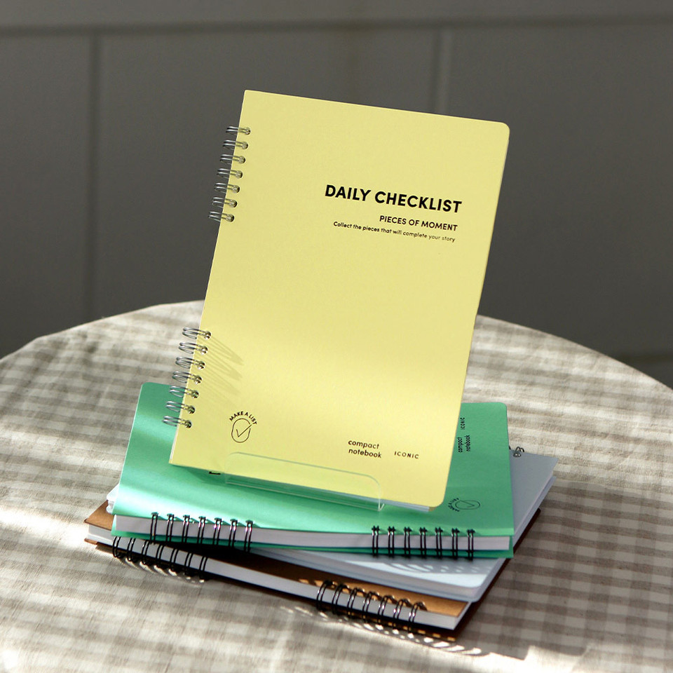 ICONIC Daily A5 Checklist Undated Daily Planner
