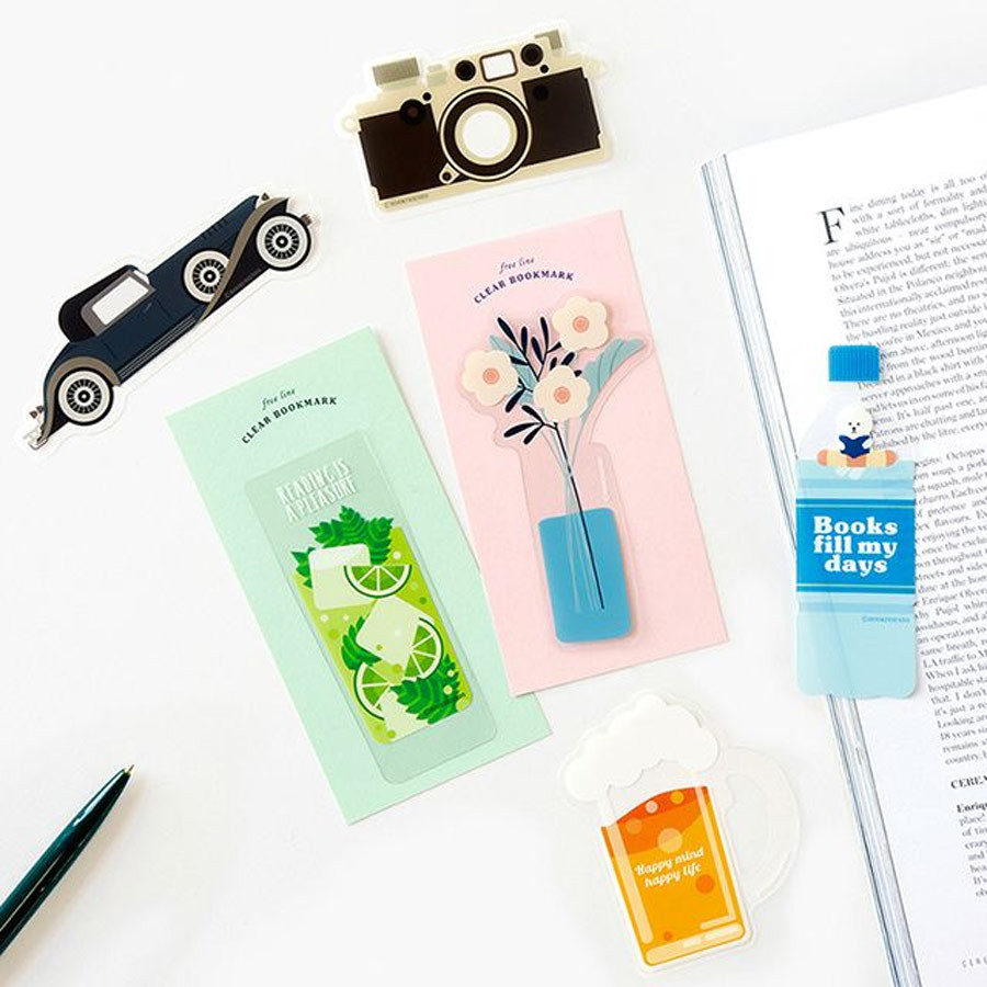 Cute Bookmarks, book marker, sticky bookmarks | fallindesign