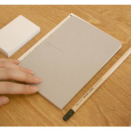 Page25 Natural and Pure A6 lined and plain notebook set