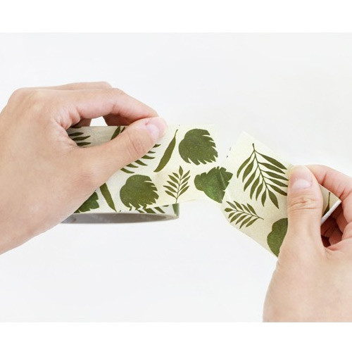 Iconic 1.96"X11yd pattern adhesive reform tape - Natural