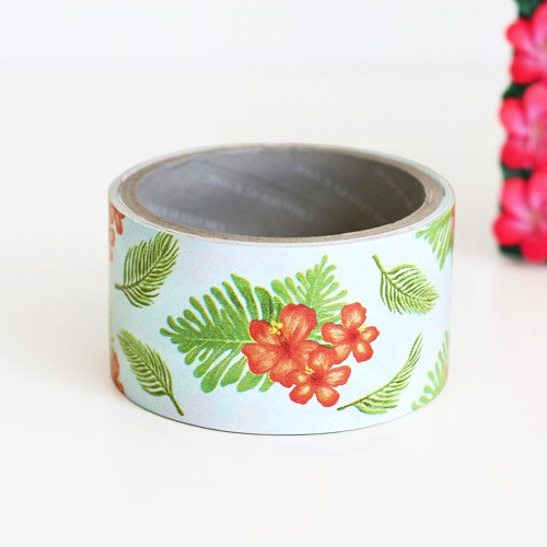 Iconic 1.96"X11yd pattern adhesive reform tape - Aloha