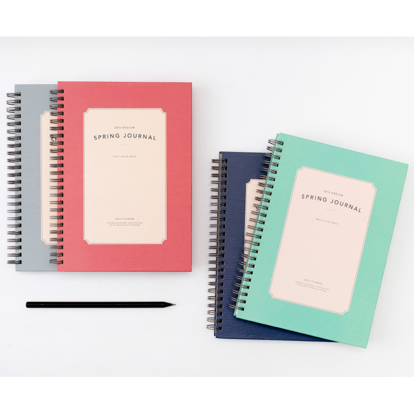 2016 Ardium Wirebound spring journal diary - fallindesign.com