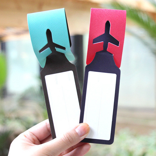 Fenice Simple airplan travel luggage name tag - fallindesign.com