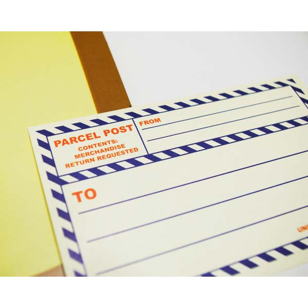 Universal condition Post 4 colors label sticker set - fallindesign