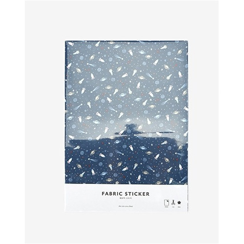 Dailylike Deco Fabric sticker 1 sheet A4 size - Universe
