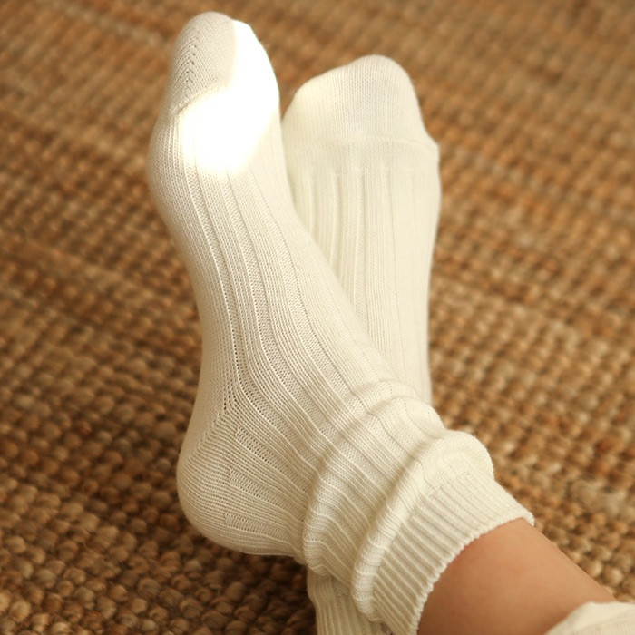 Dailylike Comfortable yours for life knit rib women socks
