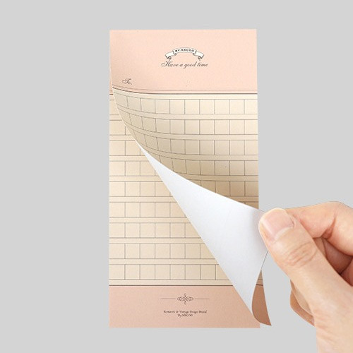 NACOO Simple palette notepad 70 sheets writing pad