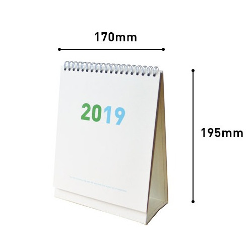 Jam studio 2019 Hello stand up desk calendar - Fallindesign