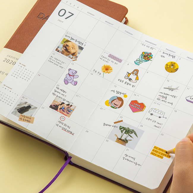 Ardium 2020 365 days small dated daily journal diary