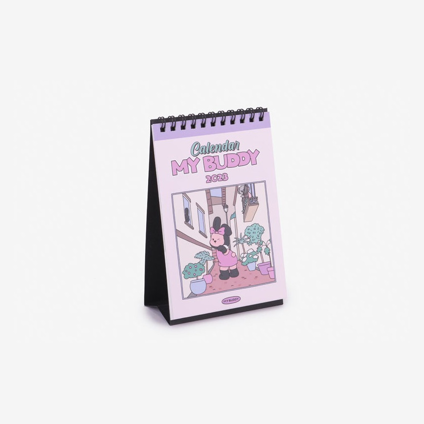 Dailylike 2023 My Buddy Small Standing Flip Desk Calendar