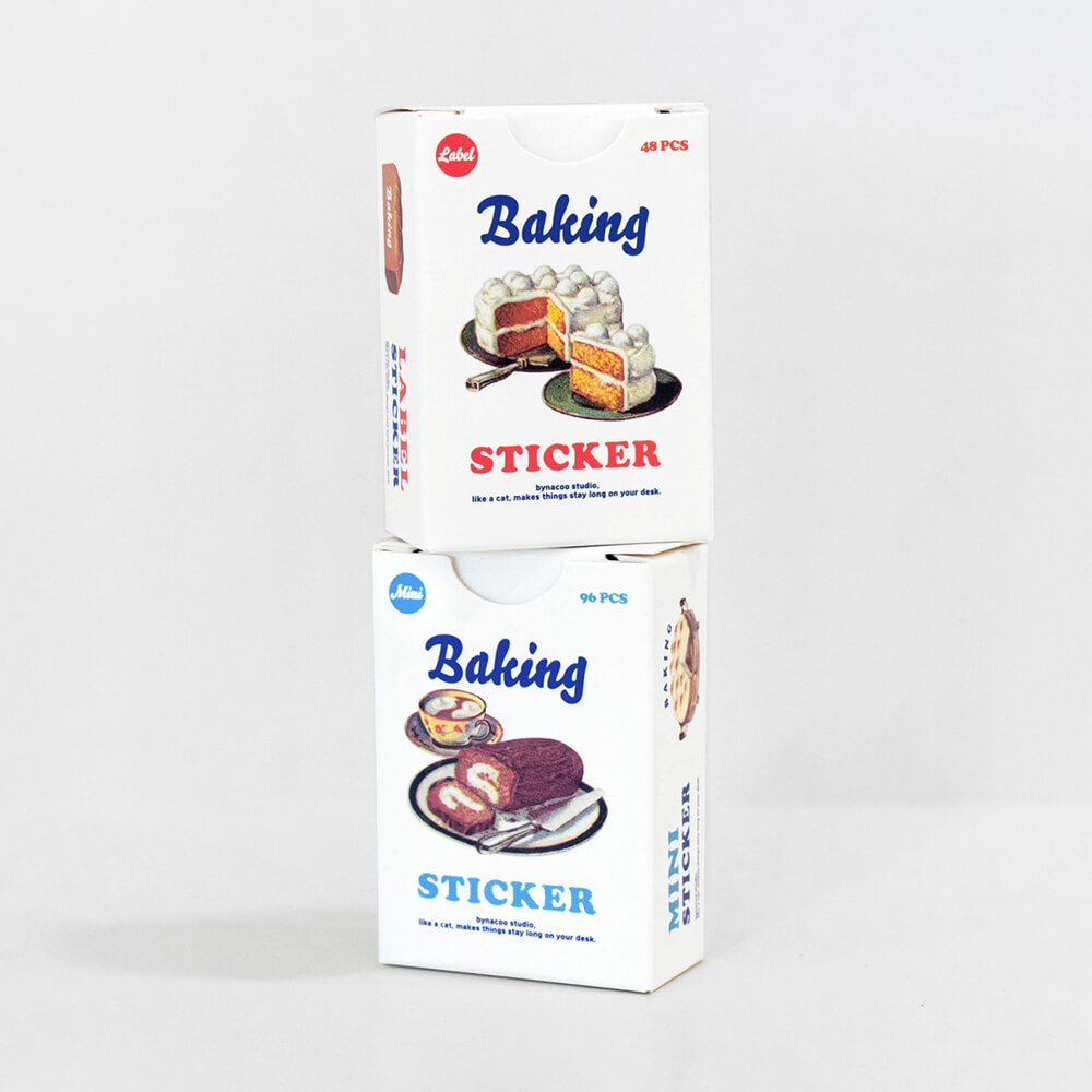 Baking Label Mini Sticker Pack for DIY Projects