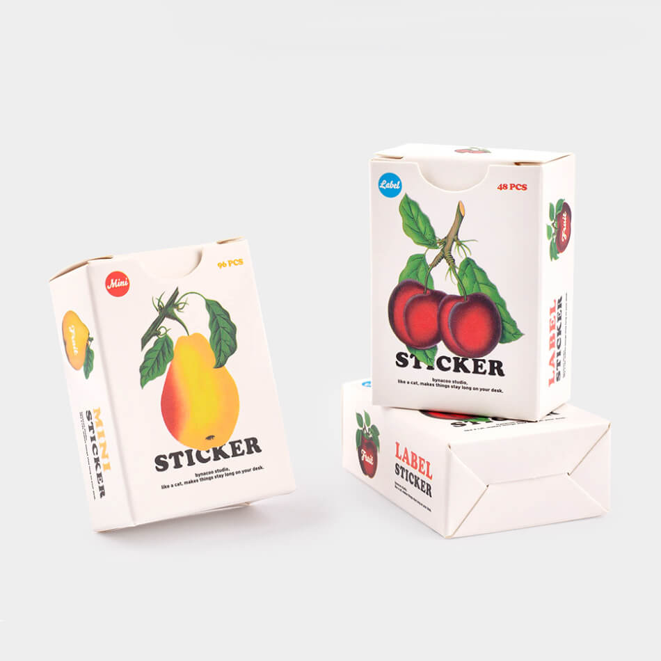 Fruit Label Mini Sticker: Planners & Crafts (48 or 96!)