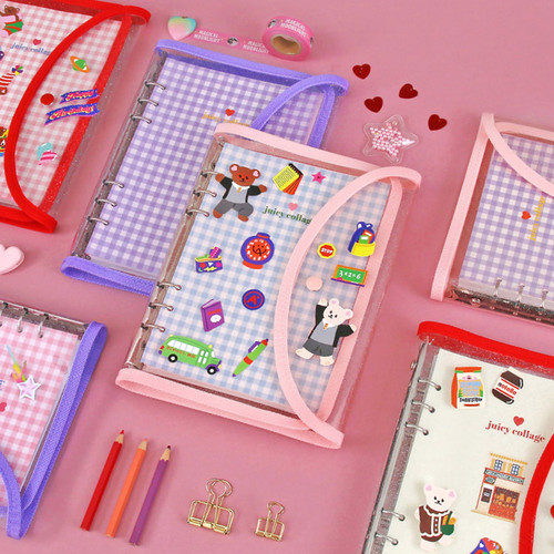 Second Mansion Collage A5 6-ring dateless weekly diary