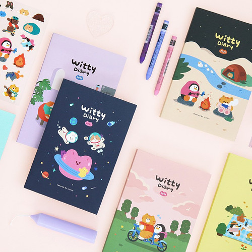 ICONIC 2021 Witty dated weekly diary planner
