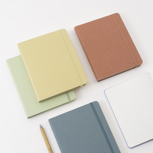 Wide Lined Notebook - Lay-Flat Hardcover Journal for Writing