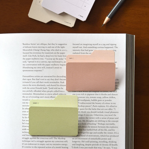 Plepic Fold Sticky Notepad - Organize Notes, Bills & Ideas!