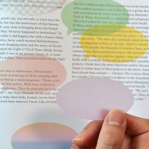 Plepic Moist Round Tracing Sticky Notepad